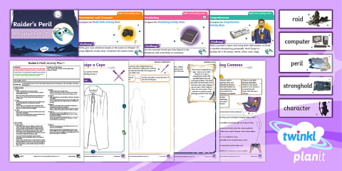 Raider's Peril Guided Reading Questions and Discussion Prompts PowerPoint