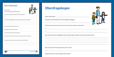 Einladung zum Elternabend (editierbare Vorlage)