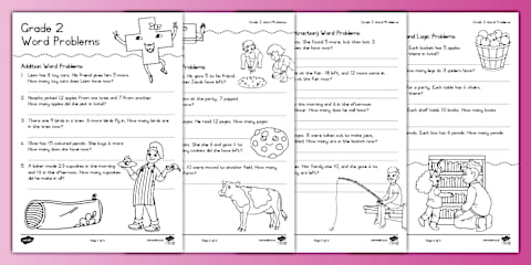 Patterns and Number Relationships Grade 2 Assessment
