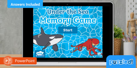 What Am I? Sea Creatures PowerPoint Game