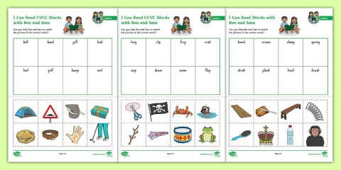 Twinkl Phonics Three-Letter Adjacent Consonants - Level 4 Week 5 Lesson ...