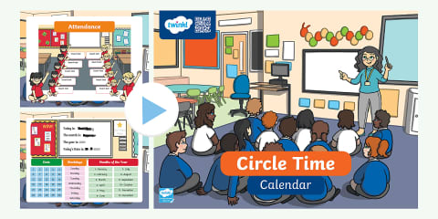 Morning Group Time Interactive PowerPoint