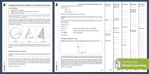 Area and Volume of Kites and Parallelogram Prisms Walkthrough Worksheet