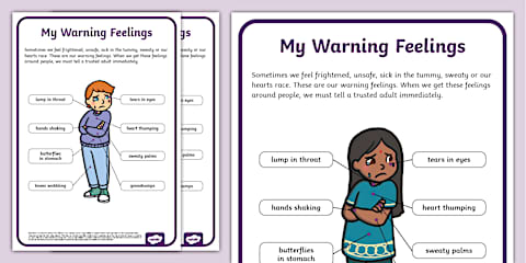 Child Protection Colouring Sheet | Primary | Teacher-Made