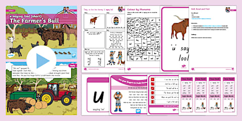 'u', 'oo' and 'oul' Phoneme Spotter Story