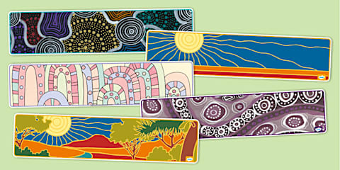Indigenous Art Editable Banner