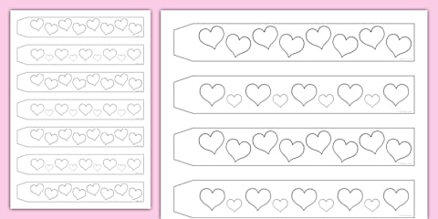 Butterfly Colouring Paper Chains