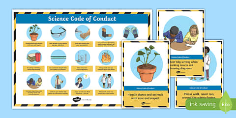 Science Classroom Rules Display Pack