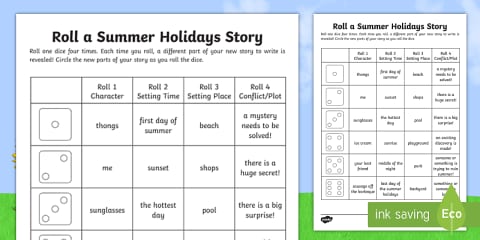 Roll a Silly Sentence