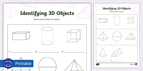 Grade 7 Maths - Term 3 - Identifying 3-D Objects in Real-Life Activity ...