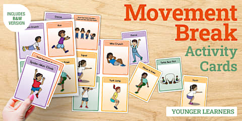 Sensory Brain Break Activity Cards
