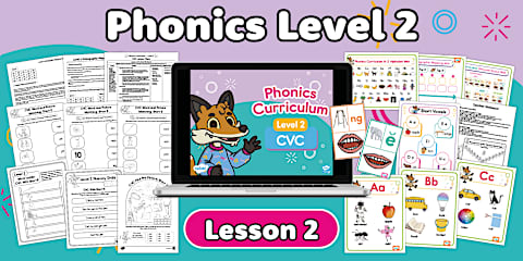 'sh, th, th, ng' Phonics Lesson Pack - Level 3, Week 3, Lesson 5