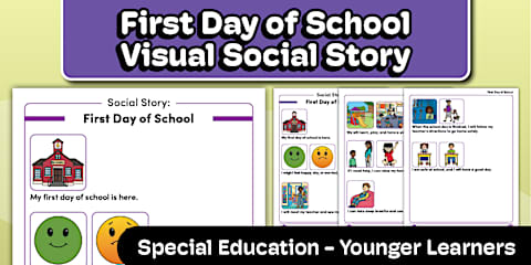 My Cochlear Implant Social Story Booklet for Special Education