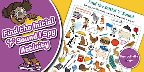 Foundation Phase Home Language - Find the 'ch' Sound - I Spy Activity ...