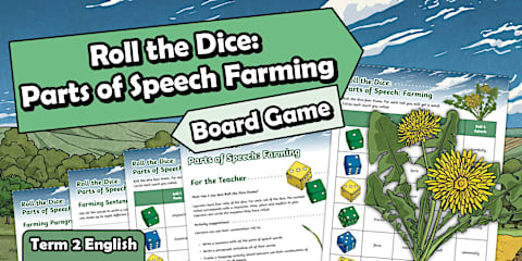 Intermediate Phase English – Term 2 – Roll the Dice: Parts of Speech ...