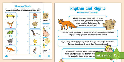 Phase 1 Aspect 3: Body Percussion Home Learning Challenges Nursery FS1