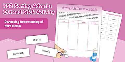 Adverbs Circles Booklet Template