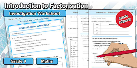Algebraic Expressions – Investigation
