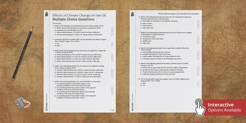 What Are the Effects of Climate Change? Fact Sheet