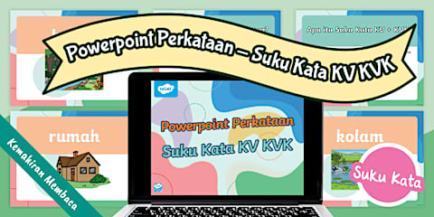 Powerpoint Membaca Ayat - Suku Kata KVK KVV