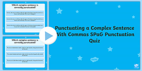 I SAW A WABUB Subordinating Conjunctions PowerPoint