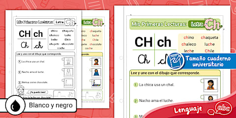 Practicar las silabas con CH / Twinkl USA