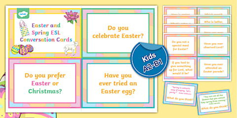 Easter ESL Lesson Plan [Kids, A1]