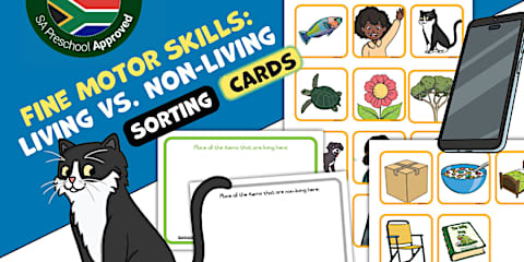 Preschool: Fine Motor Skills- Things We Eat vs Things We Do Not Eat ...