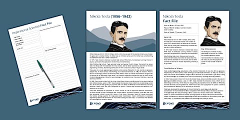 James Watson Influential Scientists Poster and Fact File