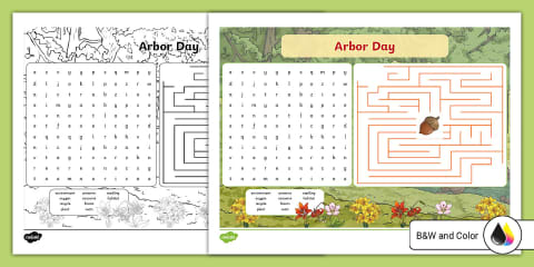 Fifth Grade Arbor Day Reading Passage Comprehension Worksheet