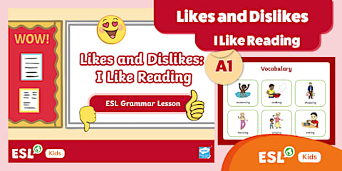 All About Me 'I like' and 'I don't like' Sorting Activity