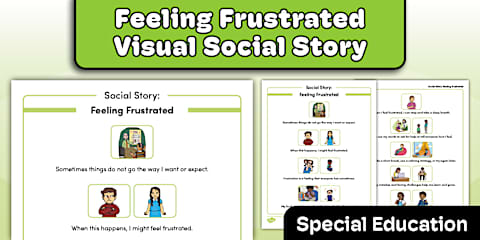 Fire Drill Visual Social Story for Special Education