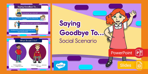 Separation Anxiety: Saying Goodbye to Mom Social Story Booklet for ...