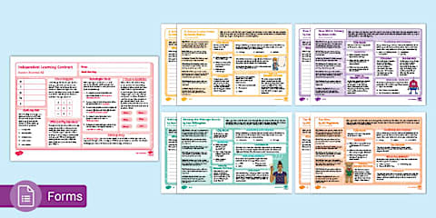 Independent School and Junior Journal Response Activity Pack