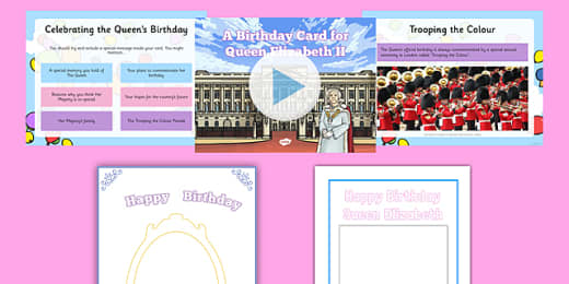 The Queen's Birthday song. It's a special day today. The Queen is Hip ...