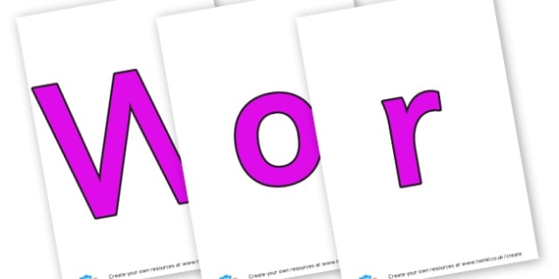 Worry box - display lettering (teacher made)