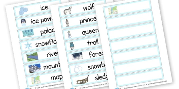 Ice Story (teacher made)