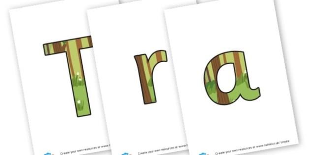 Traditional Tales - Display Lettering (teacher made)