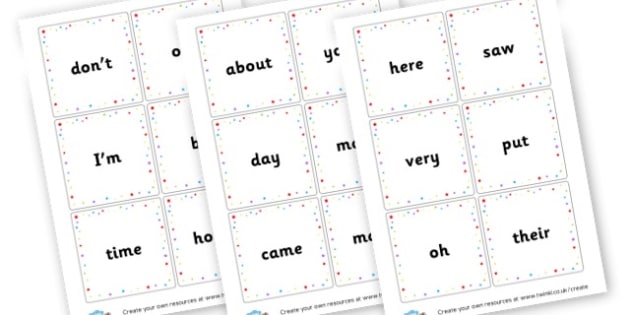 Phase 5 Tricky Words