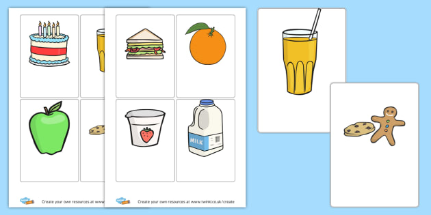 Food Cards (teacher made)