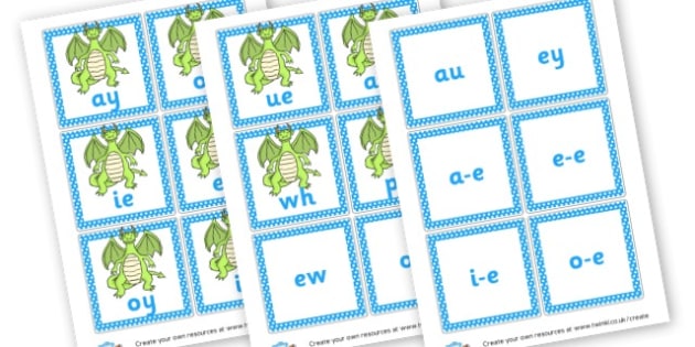 Phase 5 Dragon Sounds (teacher made)