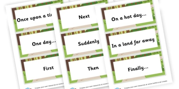 Story Vocab Cards
