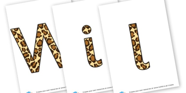 Wild About Reading! - Display Lettering - Reading Area Primary