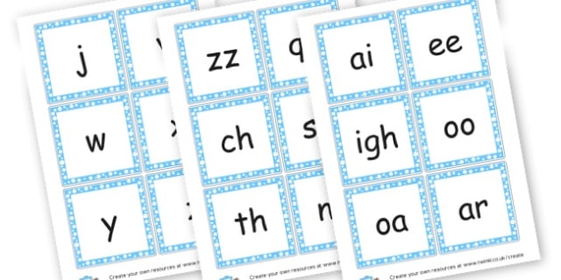 Phase 3 Sounds Cards (teacher made)