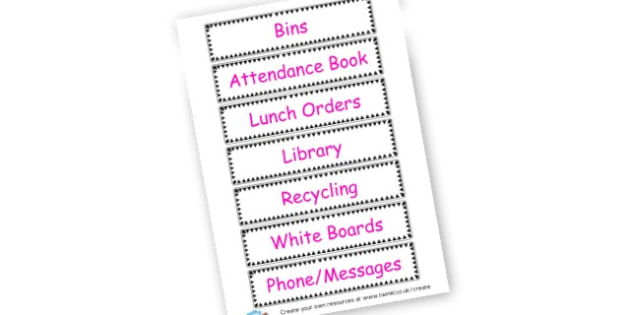 Monitors (teacher made)