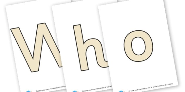 Romans - display lettering (teacher made)