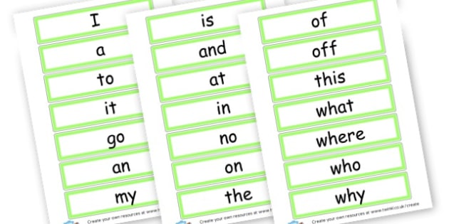 Tricky Words Cards - Tricky Words Visual Aids Primary Resources