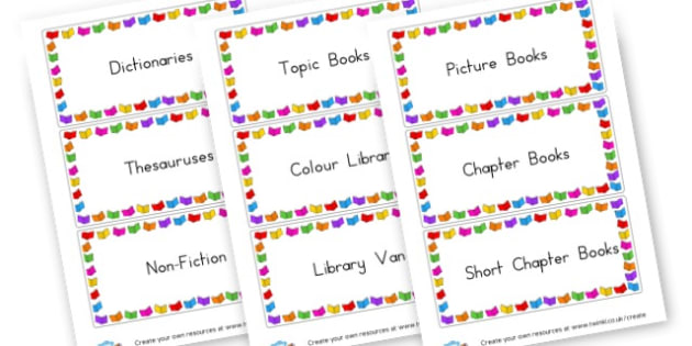 Book Corner - Reading Area Primary Resources, signs, area, zones, banner