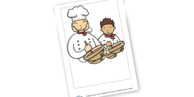 Cooking Poster (teacher made)