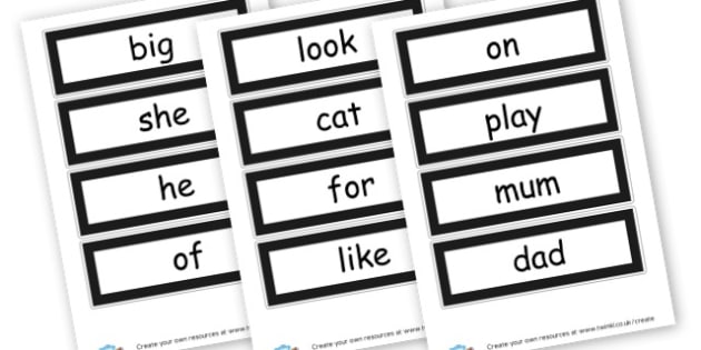 Our Word Wall (teacher made)